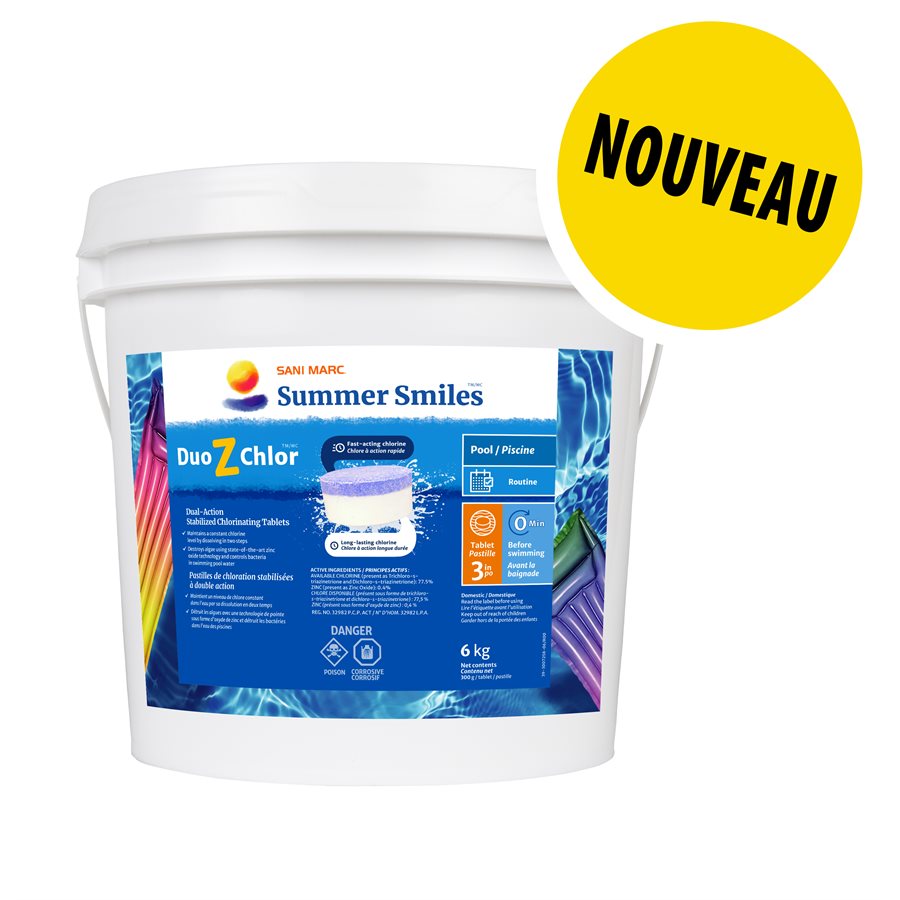 Pastille de chlore avec zinc (Duo Z Chlor)